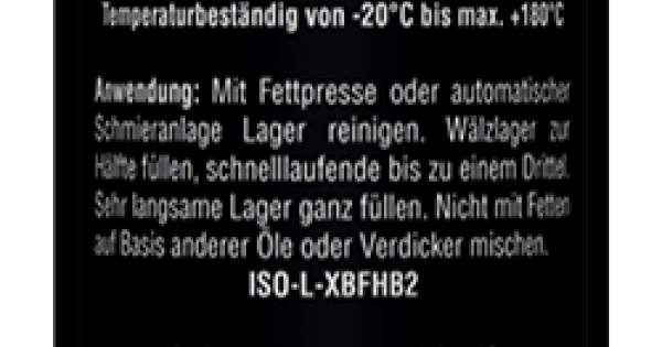 LOS 446-400 Nagyteljesítményű Zsír Kék 400G